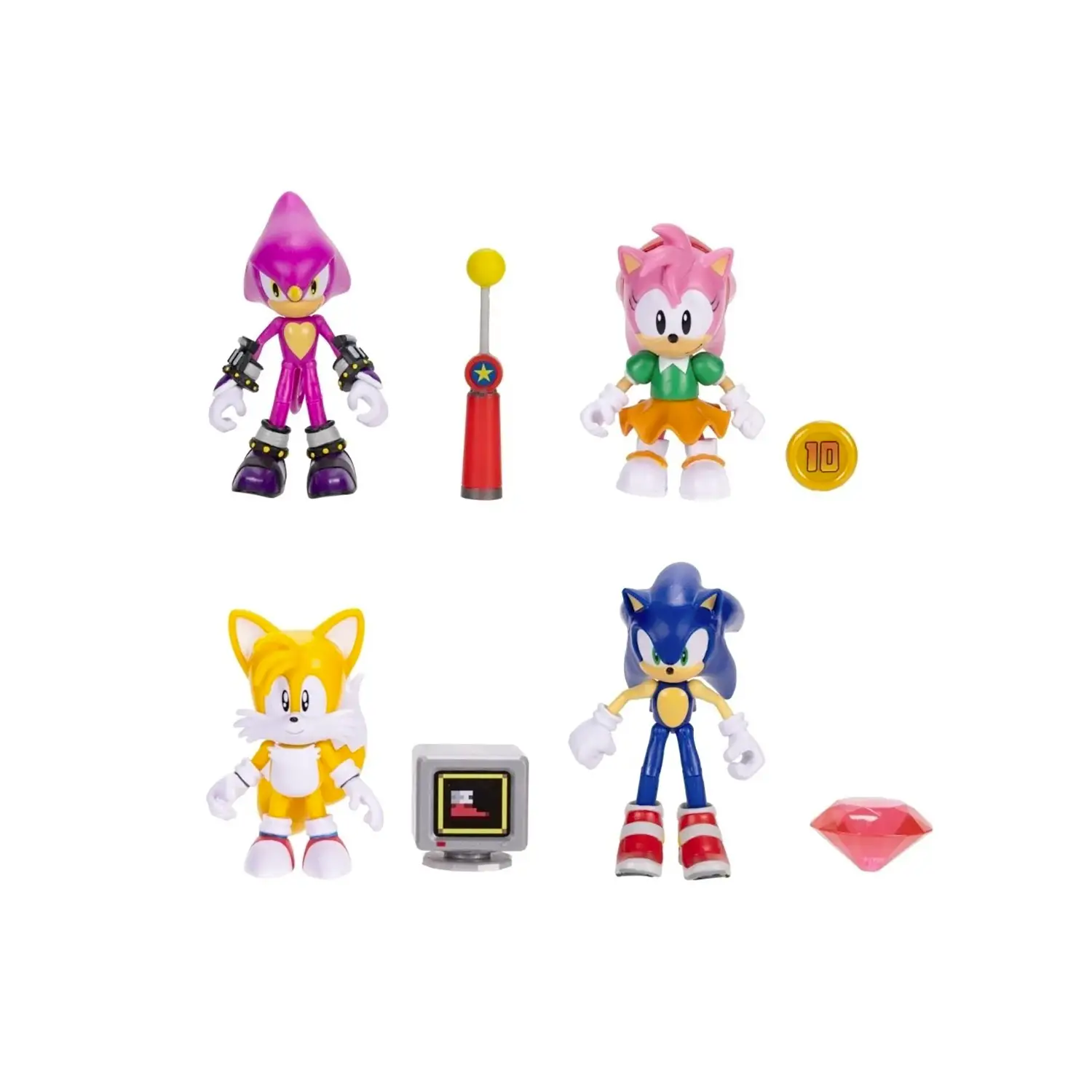Sonic Personaggi Articolati 10 Cm Assortiti Wave 20 JAKKS PACIFIC ...